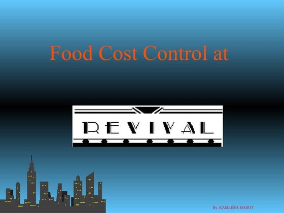 5.food cost control....varun | PPT