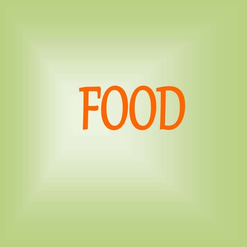 Food | PPT