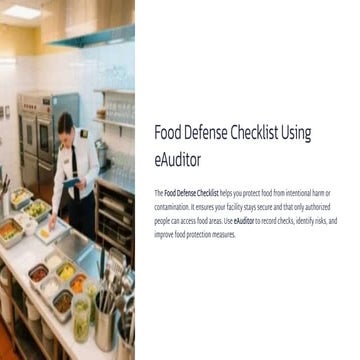 Office Workplace Safety Checklist with eAuditor Audits and inspections ...
