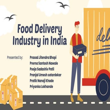 Evolution and Impact of Food Delivery Services in Modern Times | PDF