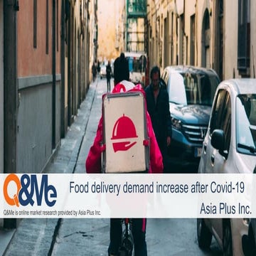 Food delivery demand after covid 19 | PDF