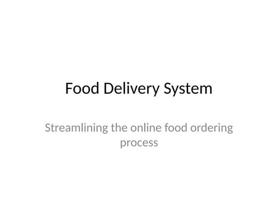 Online food ordering system project report.pdf