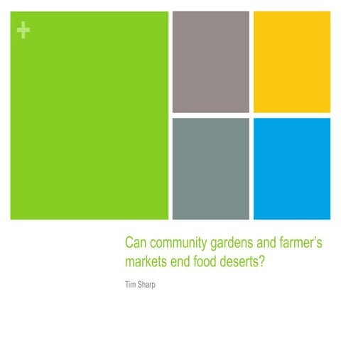 Food Desert Presentation | PPTX