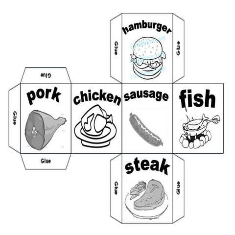 Food dices, 1st grade | PPT