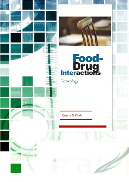 Common Food Drug Interactions | PPT