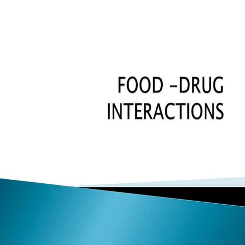 FOOD DRUG INTERACTIONS.pptx