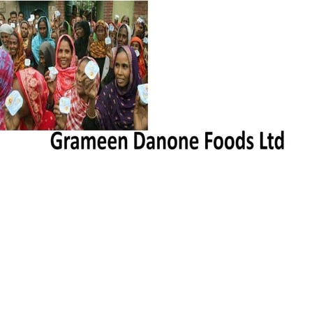 Grameen Danone Product | PPT