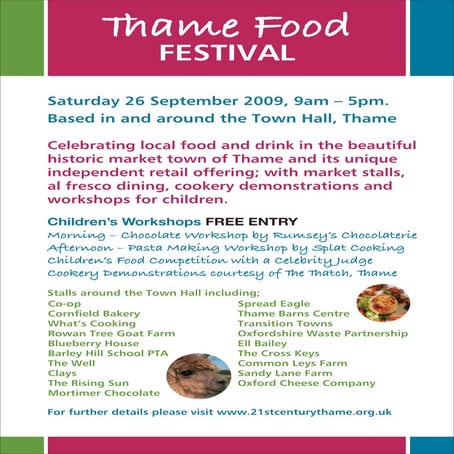 Food Festival Flyer | PDF