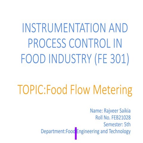food flow metering in food industry (1).pptx