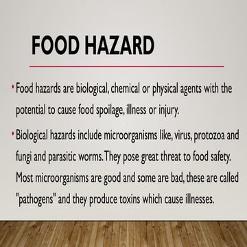 Food hazard,Cross-contamination, Food handling.pptx