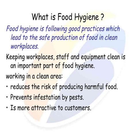 Food hygiene | PPT