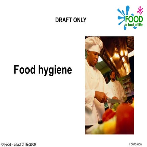 Kitchen hygiene and sanitation