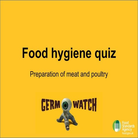 Food hygiene quiz | PPT