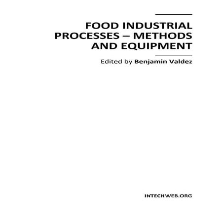 Food industrial processes : methods and equipment | PDF