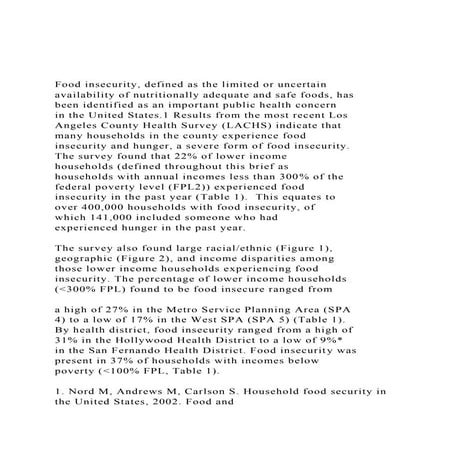 Hunger presentation | PDF