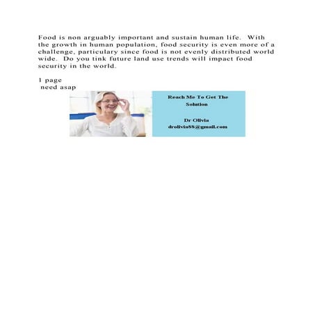 Food is non arguably important and sustain human life. With the gro.docx | Food Movements | Food ...