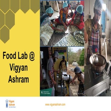 Food Lab in Vigyan Ashram | PPT