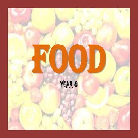 Food lesson 1 | PPT