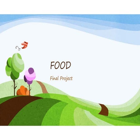 Food lesson plan presentation- Garcia Cabello_Ma. Júlia | PPT