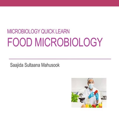 Food microbiology- yeast morphology and classification | PDF