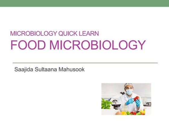 Food microbiology - mold: morphological, cultural, physiological ...