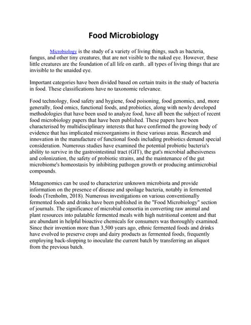 Classification of microrganisms | PPTX