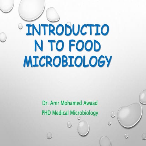 Food microbiology-lecture.ppt