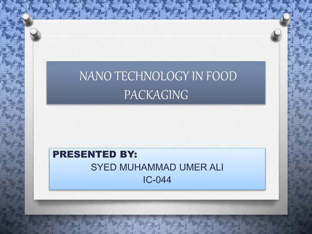 Nanoparticles of silver | PPTX