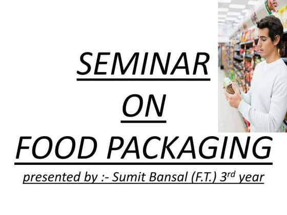 Packaging material for processed food | PDF