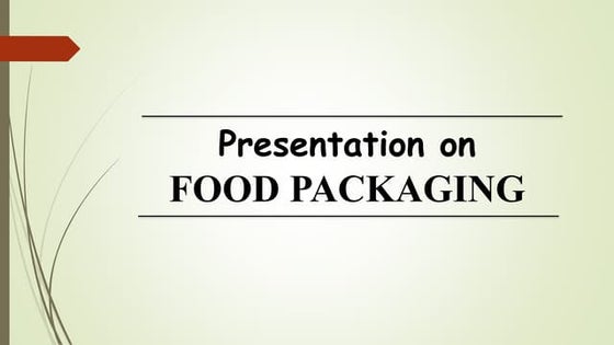 Introduction to Food Packaging PowerPoint.pptx