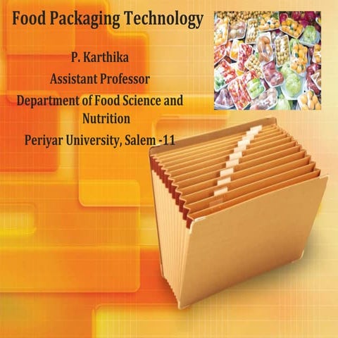 Food packaging technology | PDF