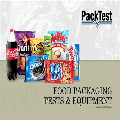 Food Packaging Testing Equipment by PackTest | PDF