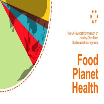 Food planet health Fabrice DeClerck CLUES 2020 | PPTX