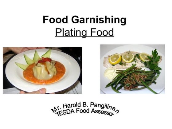 Basic principles of platter presentation | PPT
