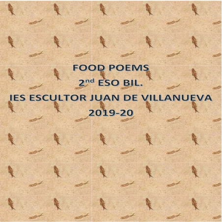 Food poems 19 20 | PDF