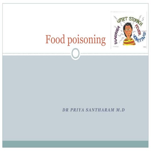 Food Poisoning (Community Medicine) | PPT