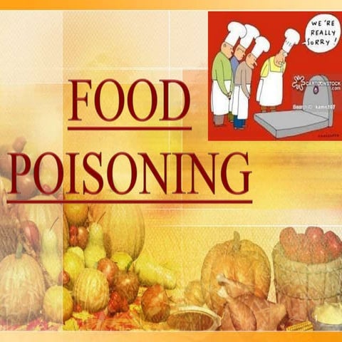Food poisoning | PPTX