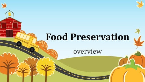 Methods of food preservation | PPT