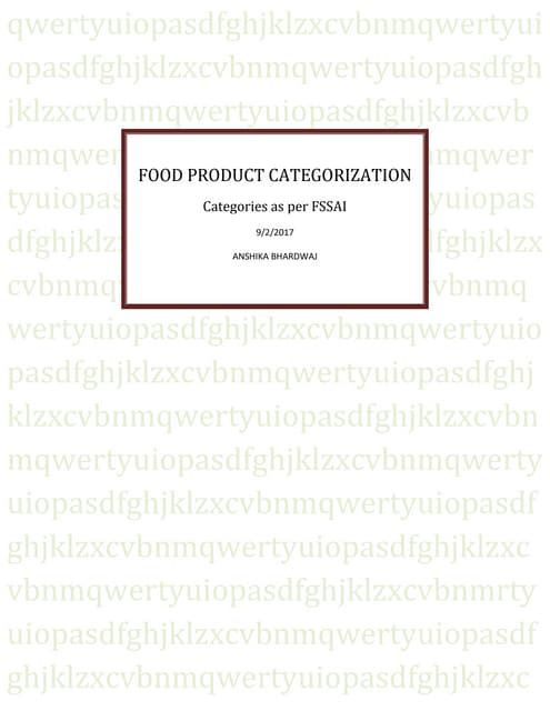 Food patents | PDF