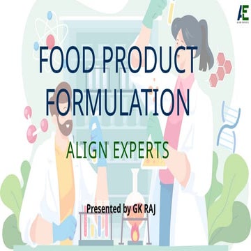 Food Product Formulation - Align Experts.pptx