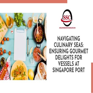 Food Provision For Vessels in Singapore Port | PDF