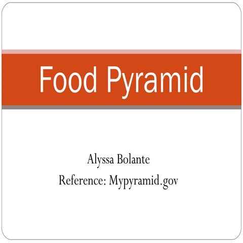 Food Pyramid | PPT