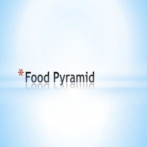 Food pyramid activities | PPTX