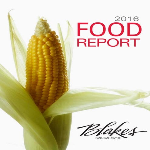 Food Report 2016 | PDF