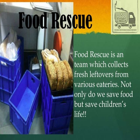 Food rescue | PPTX