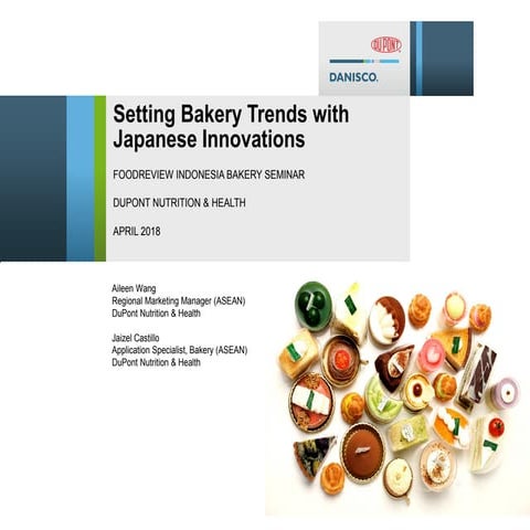 Setting Bakery Trends with Japanese Innovations | PDF