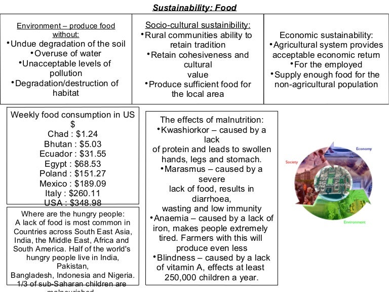 food-revision-sheets