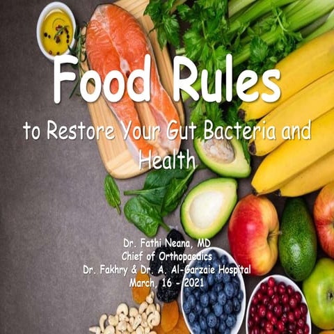 Food rules | PPTX