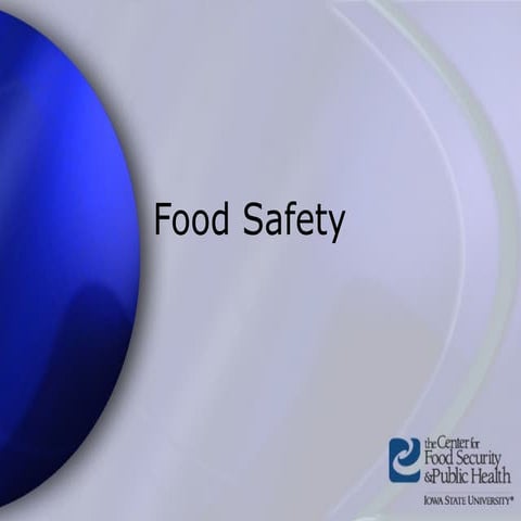 Food safety | PPT