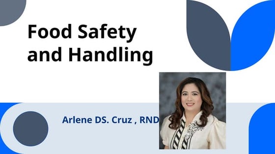 Safe food handlers | PPT | Infectious Diseases | Diseases and Conditions